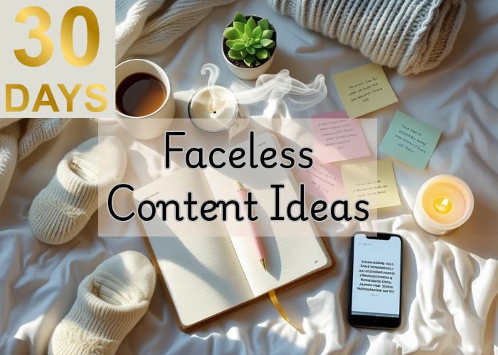 30-Day Faceless Content Plan to Nail Your That Girl Aesthetic - Glow-up ...